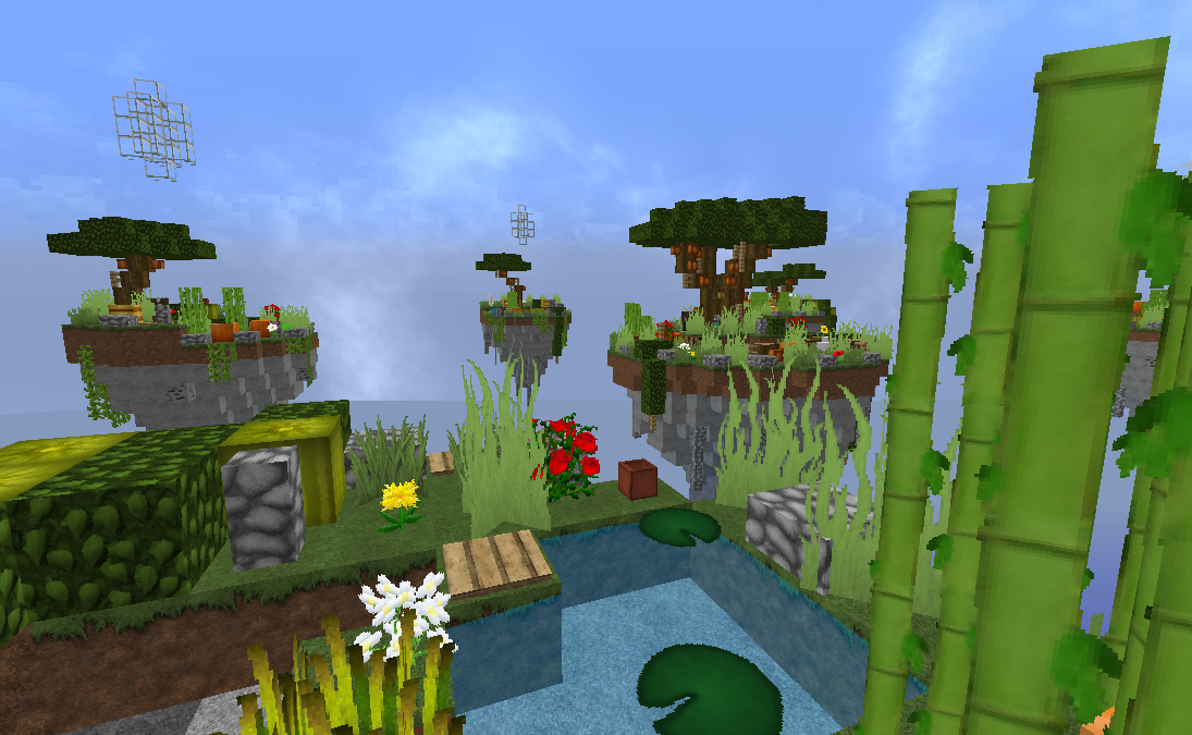 Skywars Map - Forest Themed Minecraft Map