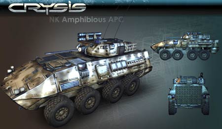 Crysis - Amphibious APC Minecraft Project