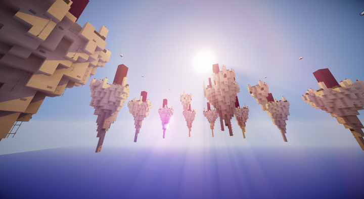 Sky Wars | THE END Minecraft Map