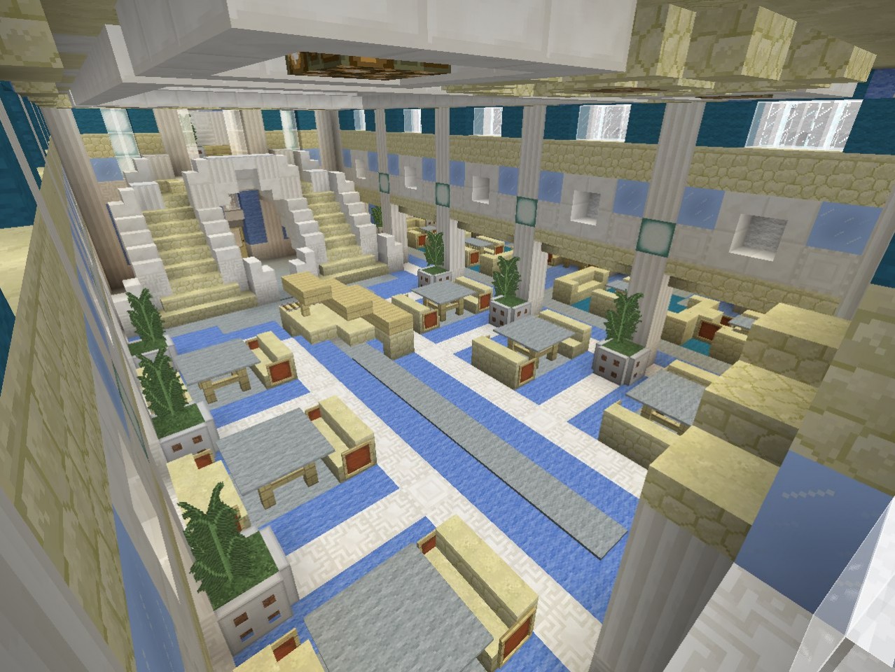 Liner SS Hamburg Minecraft Map