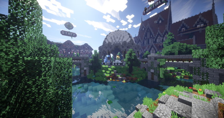 Spawn Building (Legends and Kings) Minecraft Map
