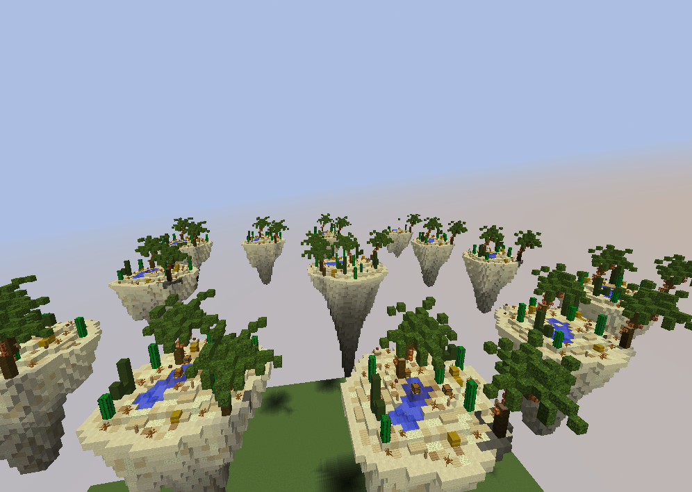 Skywars Map - Desert Minecraft Map