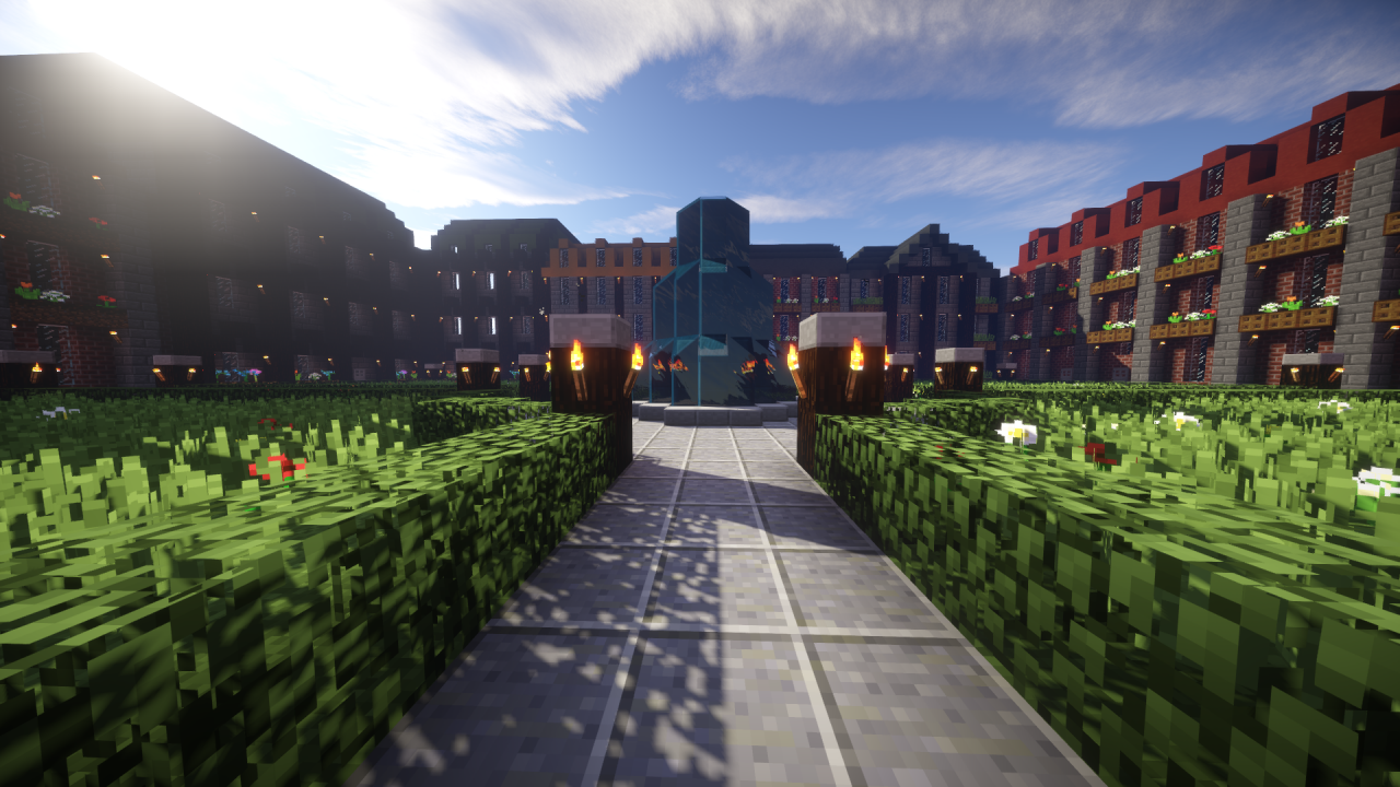 [PVP MAP] Town Square Minecraft Map