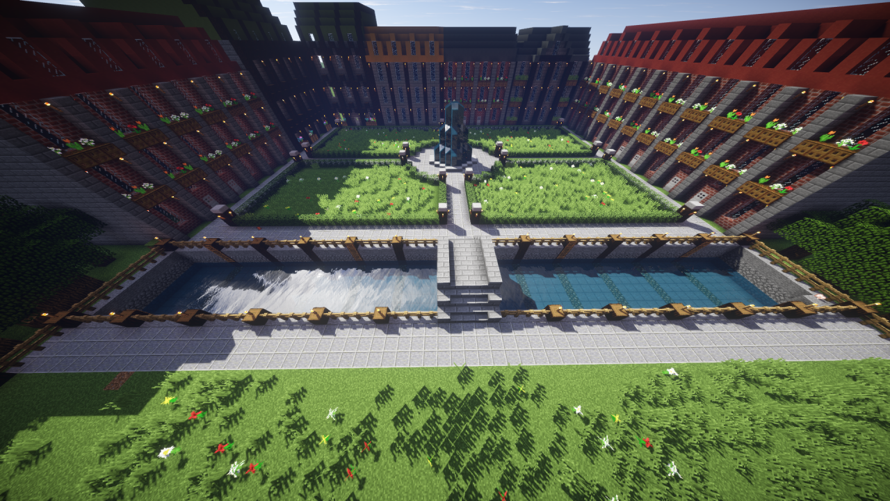 [PVP MAP] Town Square Minecraft Map