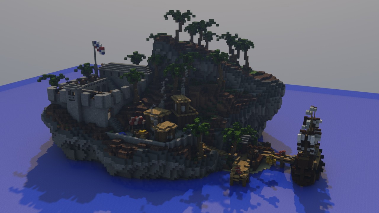 Cape Lookout - A Tropical Island (Plot) Minecraft Map