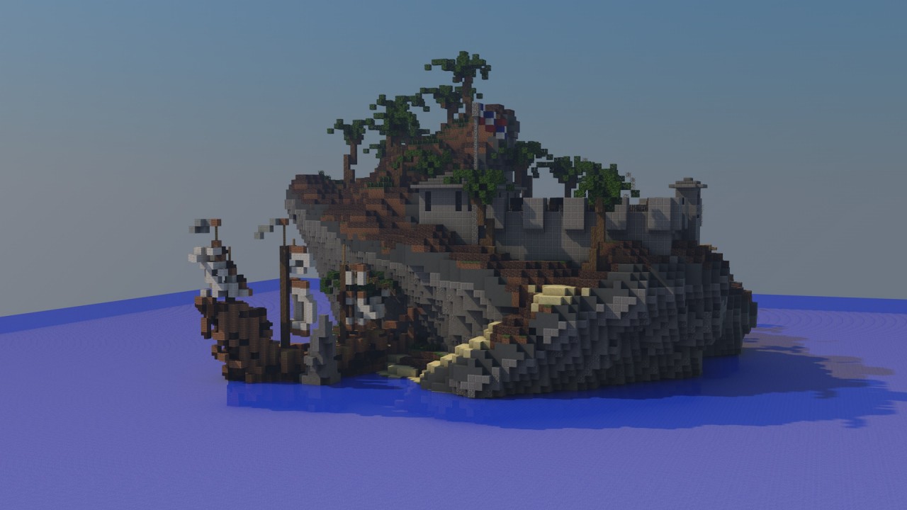 Cape Lookout - A Tropical Island (Plot) Minecraft Map