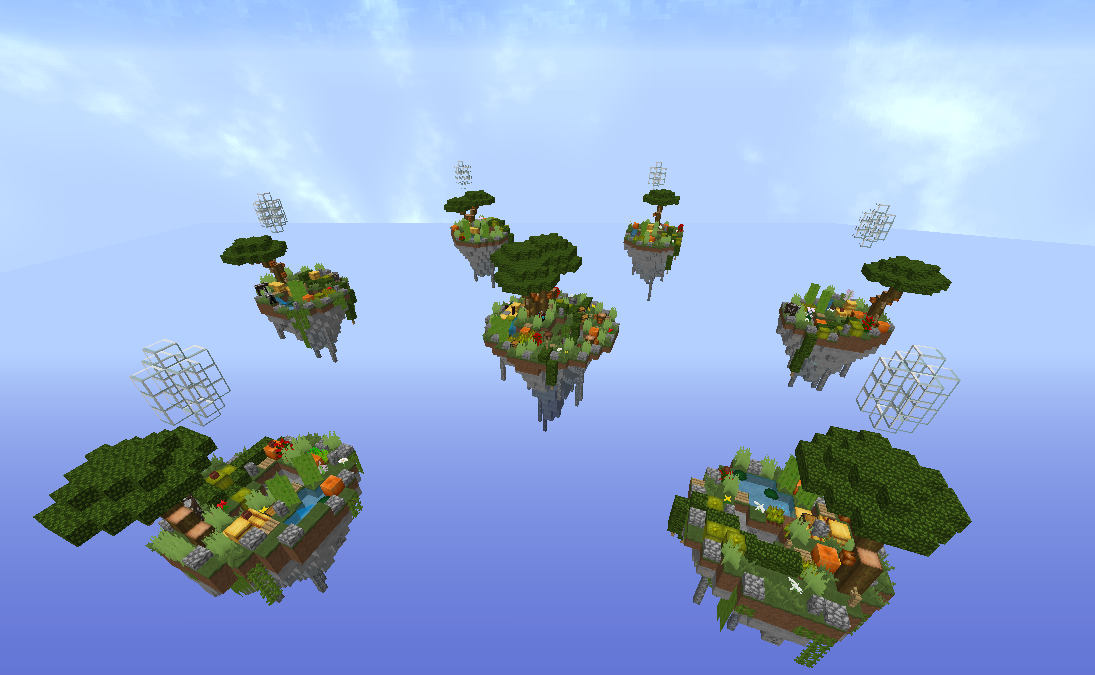 Skywars Map - Forest Themed Minecraft Map