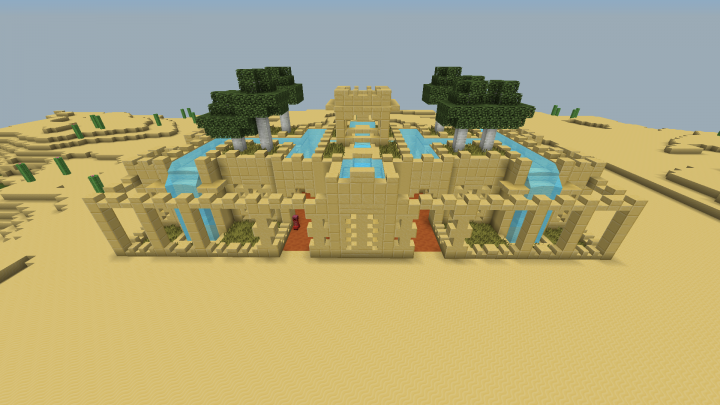 Desert Ornamental Building Minecraft Map