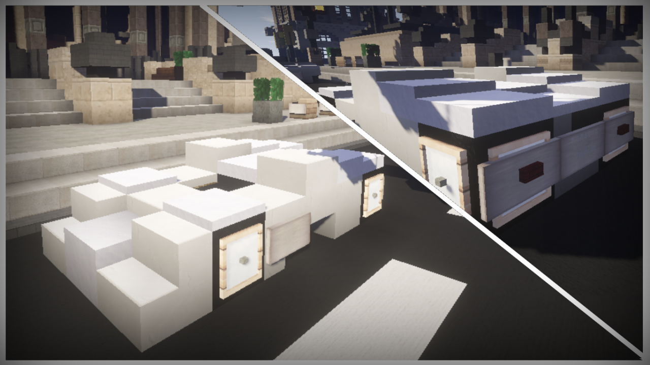 Hypercar Vehicle Pack [+Download][+Tutorial] Minecraft Map