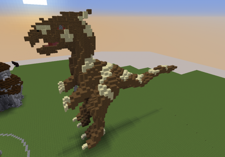 Jurassique Building - a Velociraptor Minecraft Map