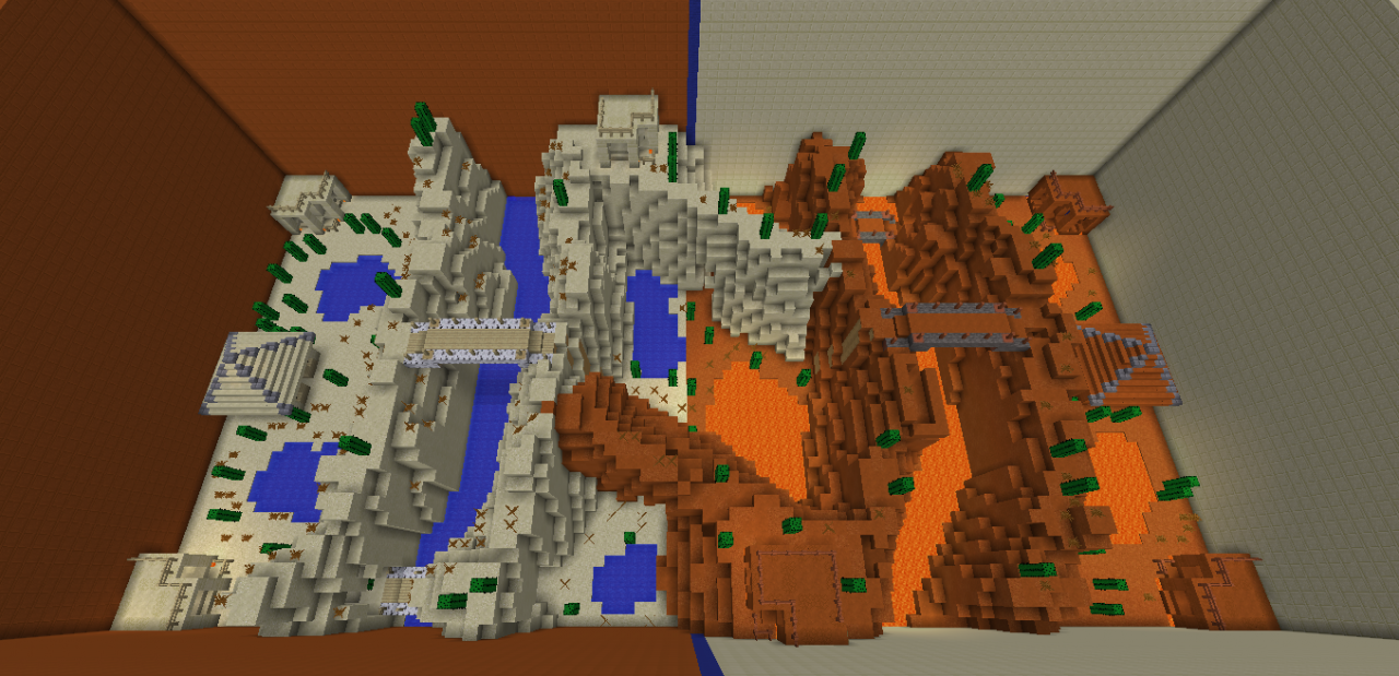 PaintBall Arenas Minecraft Map