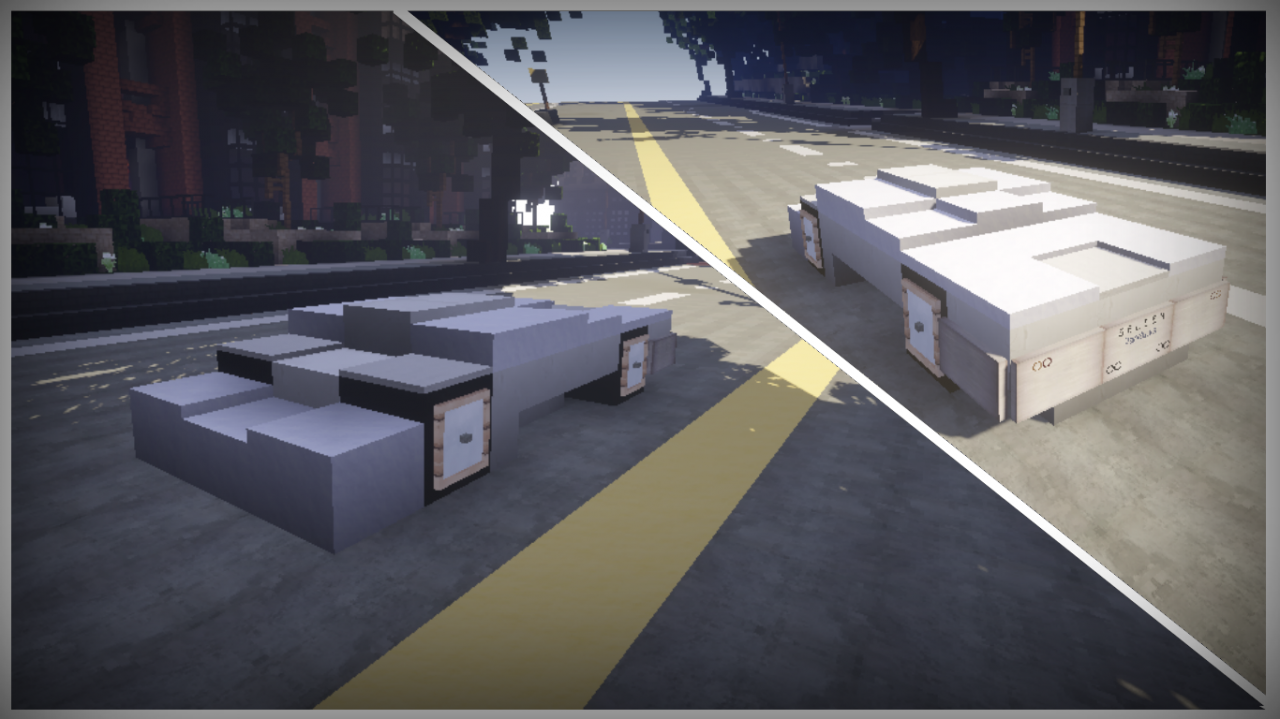 Hypercar Vehicle Pack [+Download][+Tutorial] Minecraft Map