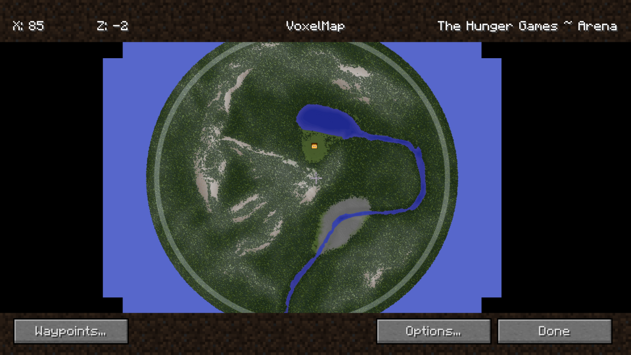 The Hunger Games ~ Arena Minecraft Map