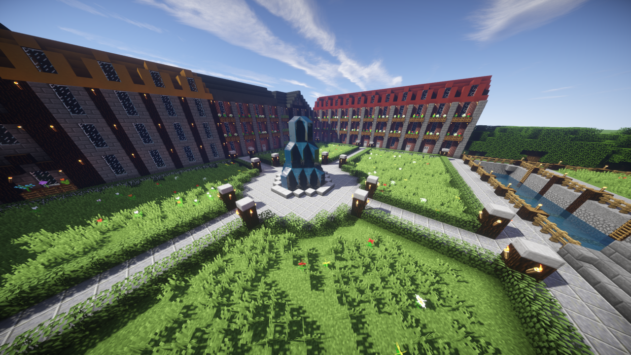 [PVP MAP] Town Square Minecraft Map