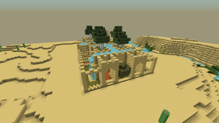 Desert Ornamental Building Minecraft Map