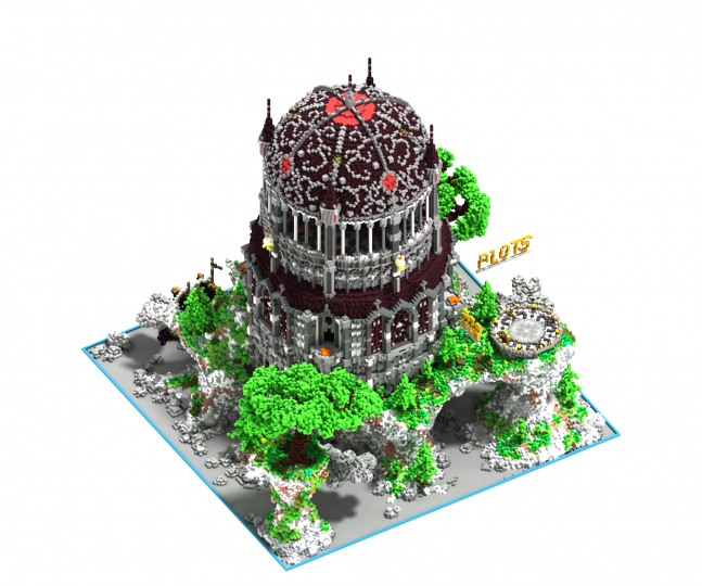 Holnfirth Keep (151*151 plot spawn) Minecraft Map