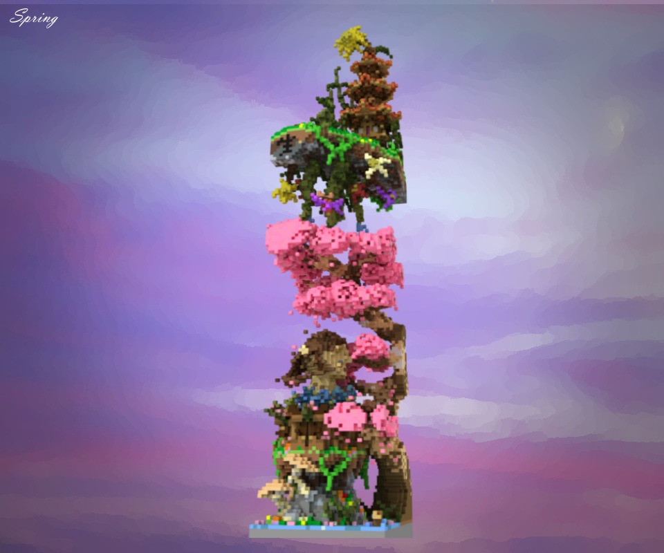 Spring - New Beginnings Minecraft Map