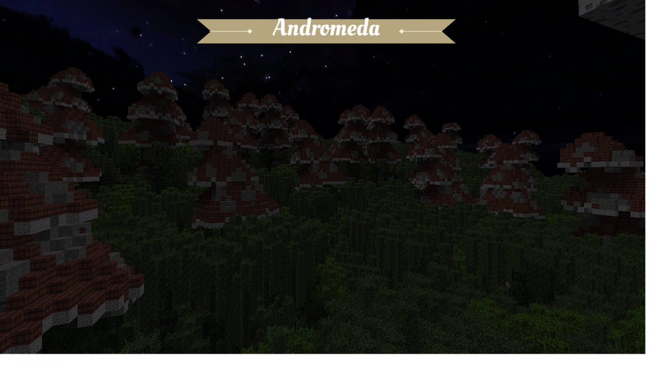 Andromeda - Custom Map Terrain [+DOWNLOAD] Minecraft Map