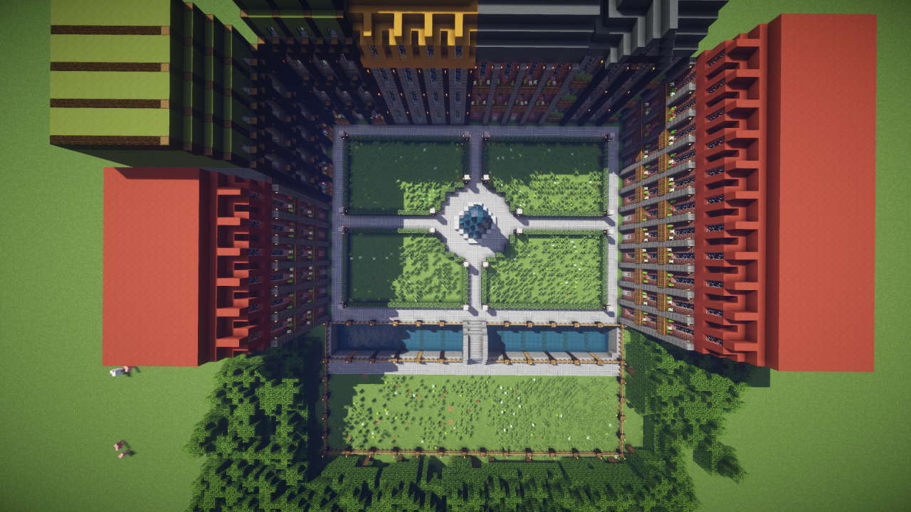 [PVP MAP] Town Square Minecraft Map