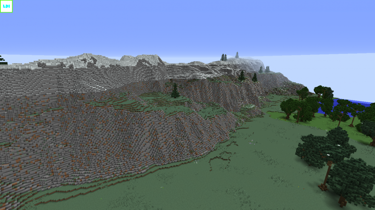 Terraformed Map 6k x 6k for Minecraft server Minecraft Map