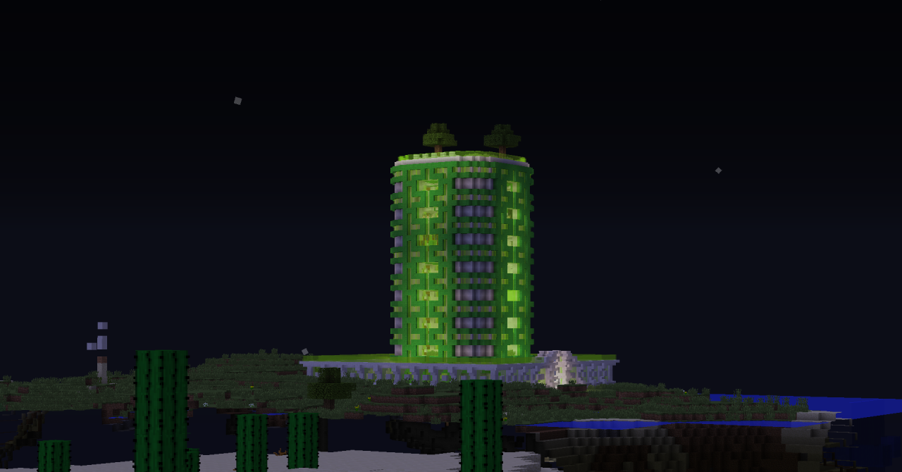 "Futuristic Residence" - A 2014 build Minecraft Map