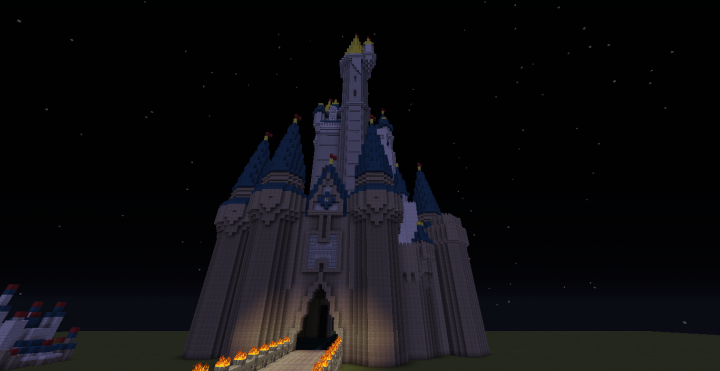 Cinderella Castle [Disney] Minecraft Map