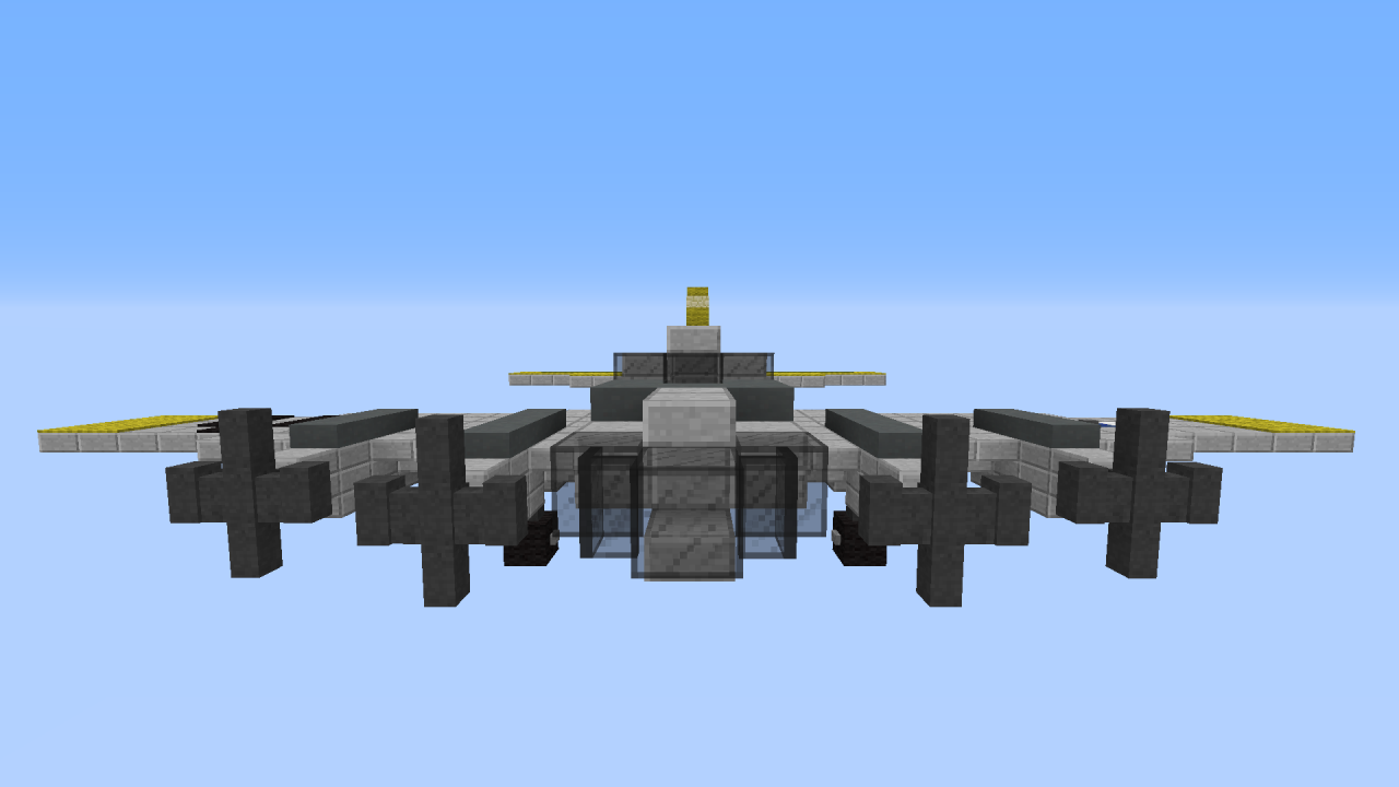 Boeing B-17 "Flying Fortress" Minecraft Map
