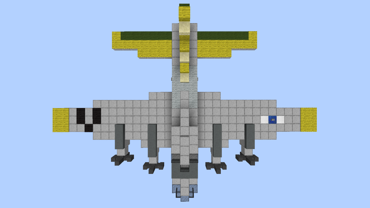 Boeing B-17 "Flying Fortress" Minecraft Map