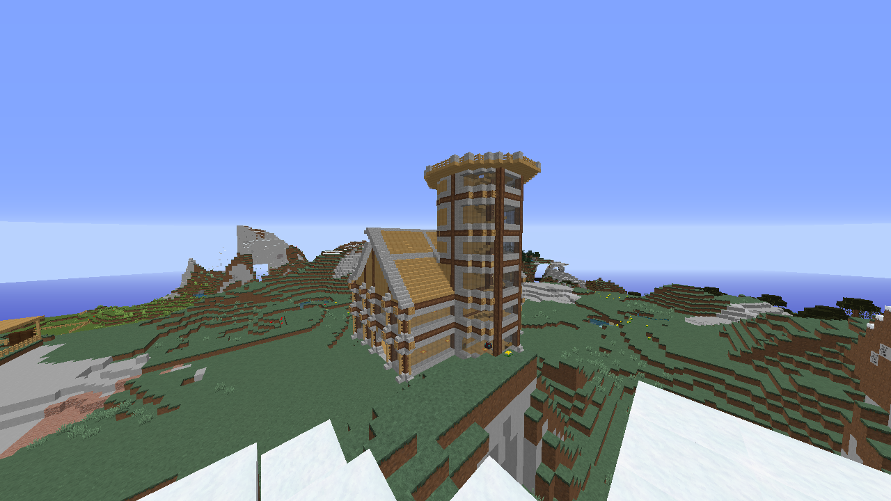 Large Medieval House Minecraft Map