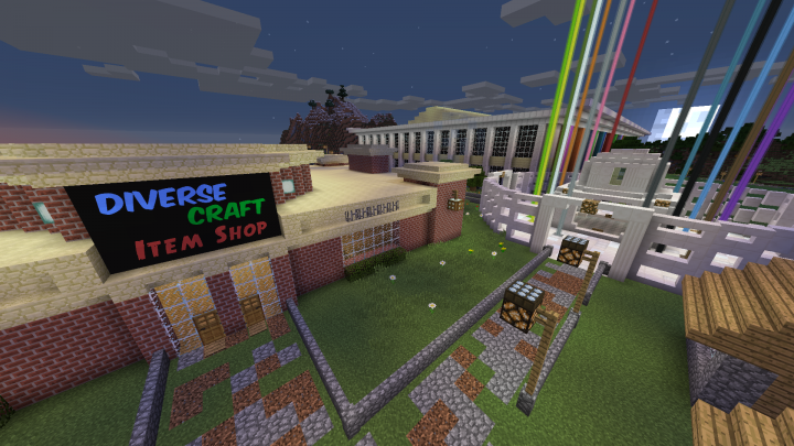 Diverse Craft Free-build Server Minecraft Server