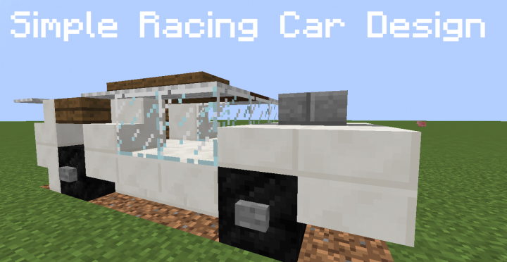 Simple Race Car Tutorial Minecraft Project
