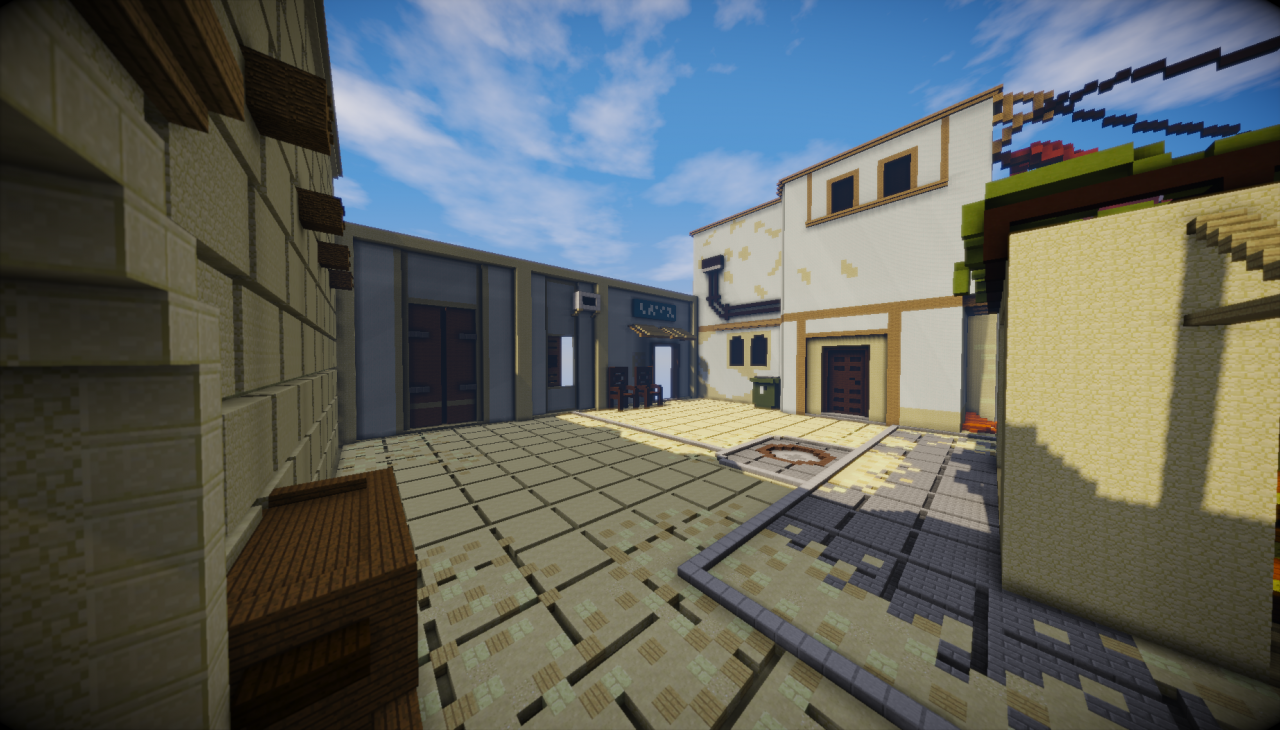 CSGO: Mirage Minecraft Map