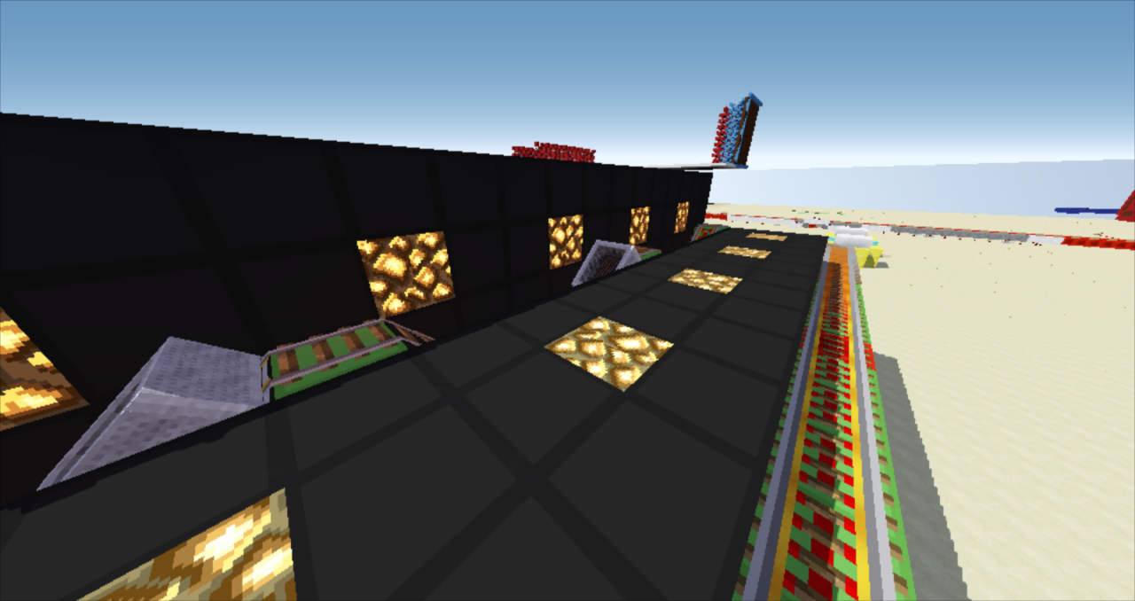 Minecart 1.9 Subway/Train Station Minecraft Map