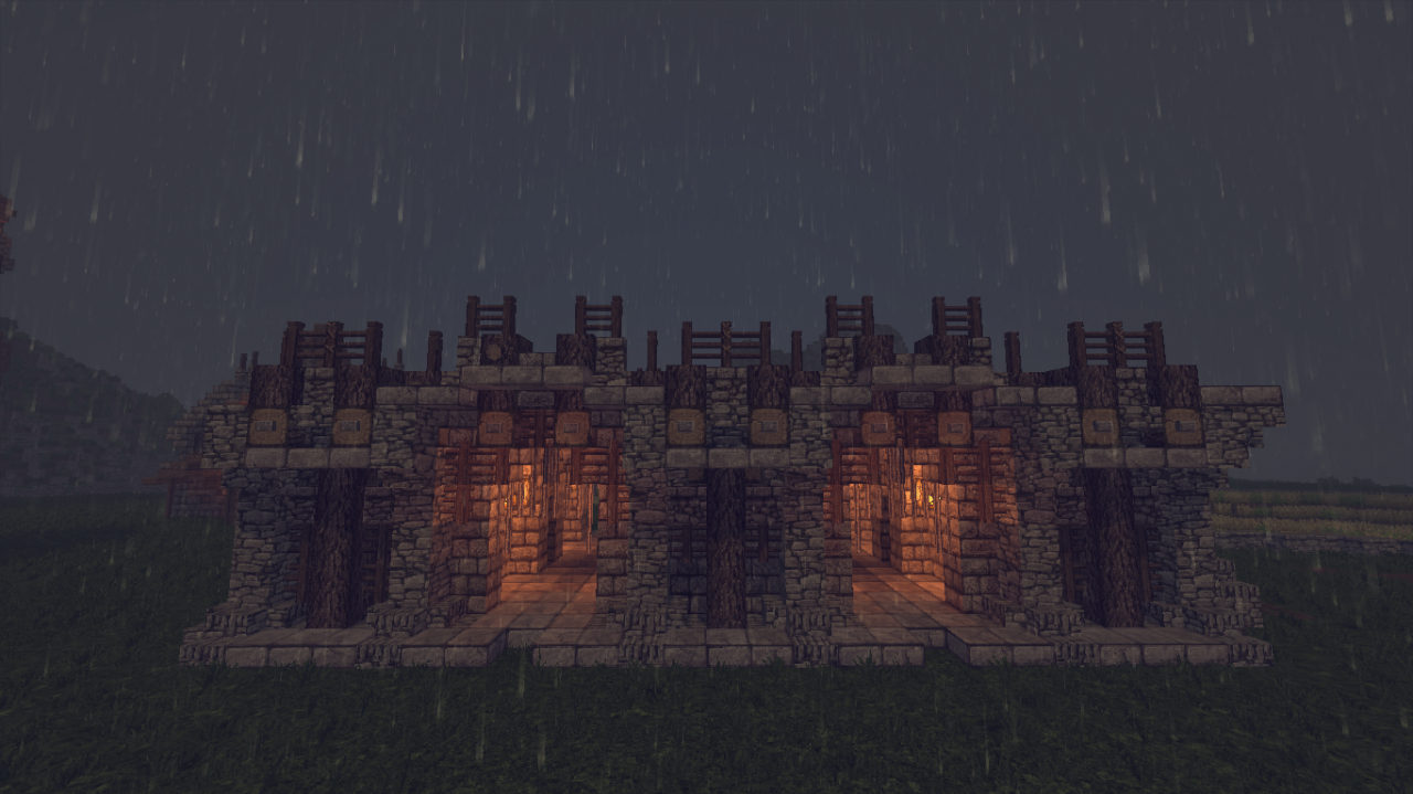 Small medieval bridge Minecraft Map