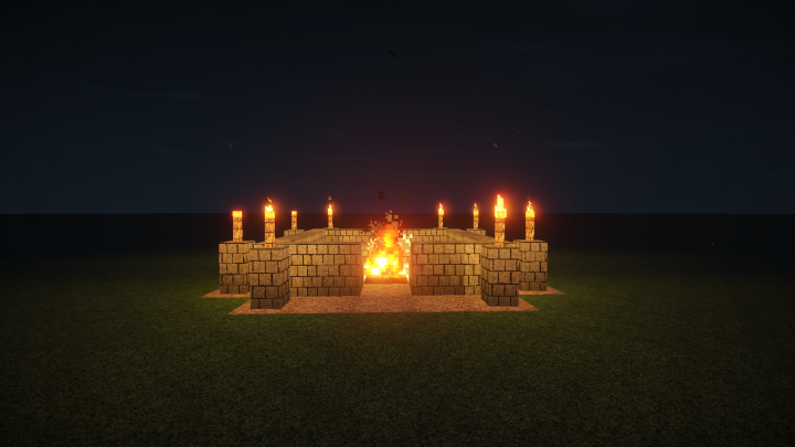 Small Fireplace Minecraft Map