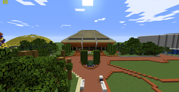 1990's EPCOT Center Recreation Minecraft Map