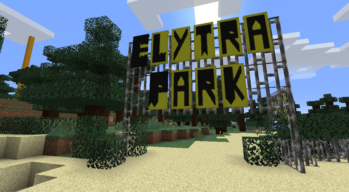 Pleasure Isles of Eden - Elytra Park Minecraft Map