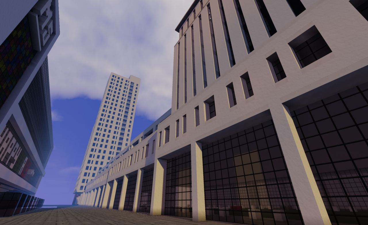 Minecraft realistic highrise (Horken) Minecraft Map