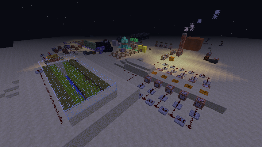 Redstone And Command block map. Minecraft Map