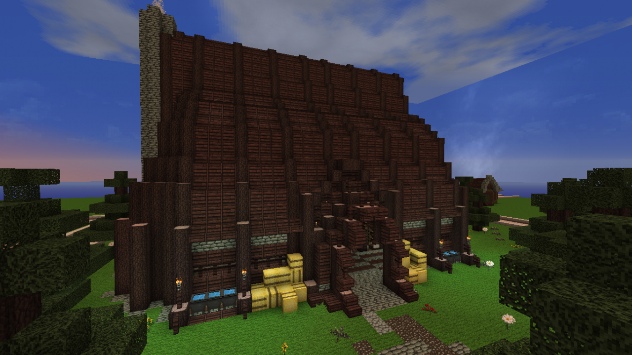 Karczma z Wiedźmina / Inn Style Witcher Minecraft Map