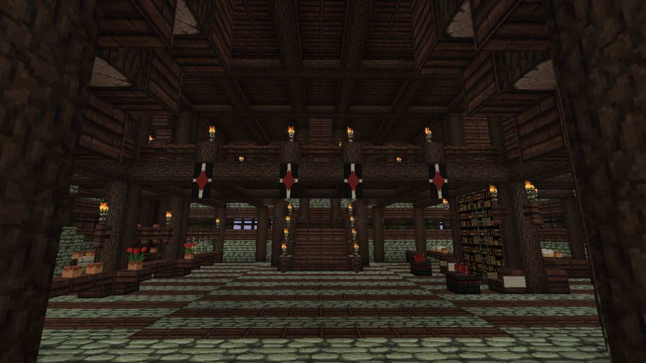 Karczma z Wiedźmina / Inn Style Witcher Minecraft Map