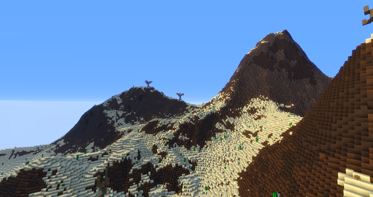 Desertic Mountain - With Dunes! | Custom Brushes, Trees, Layers, and ...