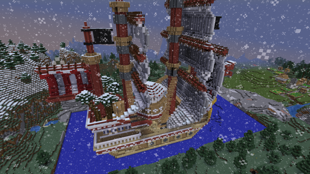 Red Force - One Piece Minecraft Map