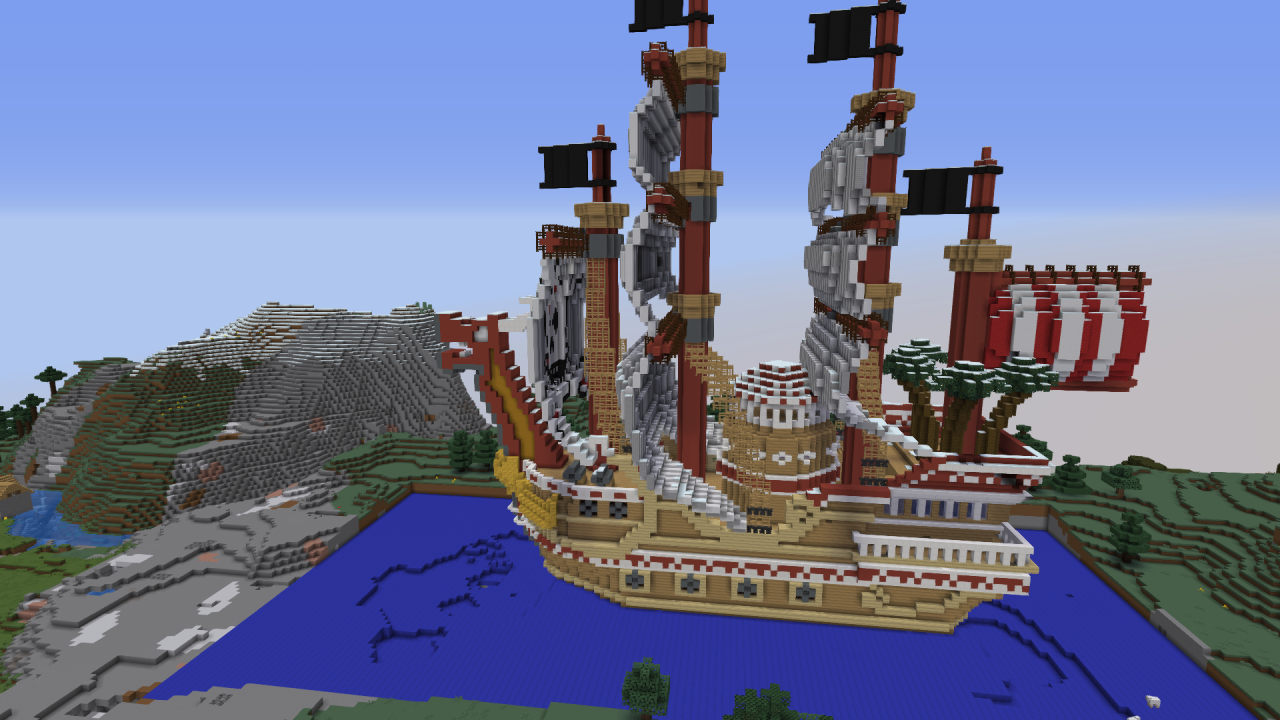 Red Force - One Piece Minecraft Map