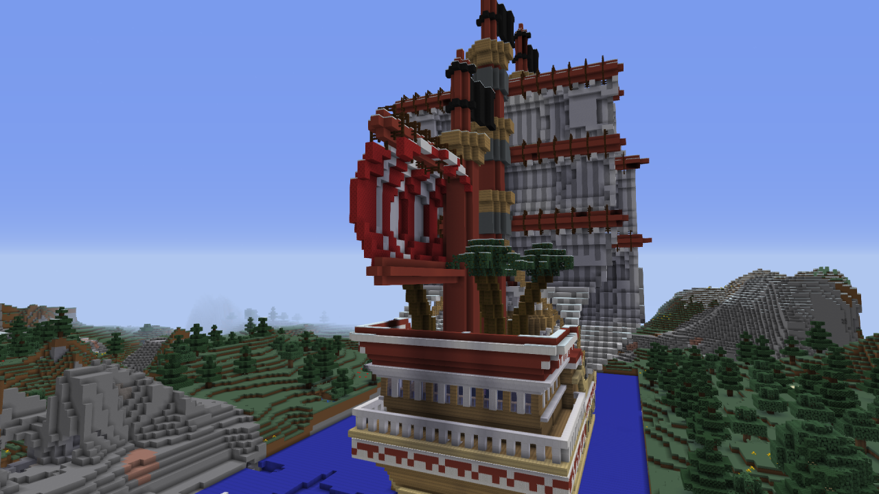 Red Force - One Piece Minecraft Map
