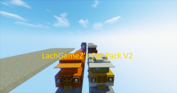 [1.10/1.9] Minecraft Vehicle/Car Pack v2! Download now! Minecraft Map