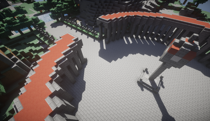 Aincrad: Town of Beginnings Minecraft Map