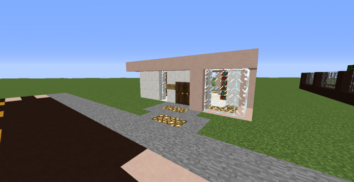 Modern Neighborhood Minecraft Map