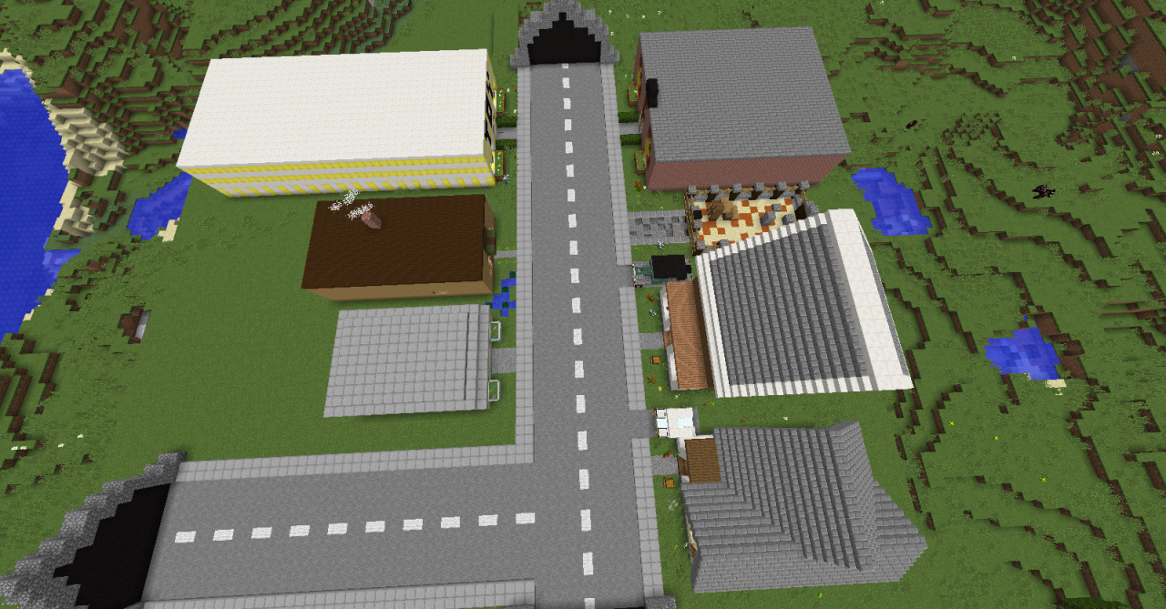 A Day In Mineville Minecraft Map