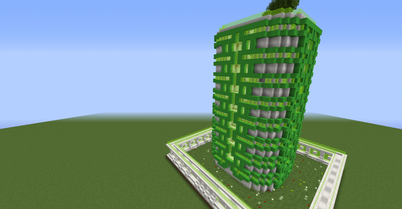 "Futuristic Residence" - A 2014 build Minecraft Map